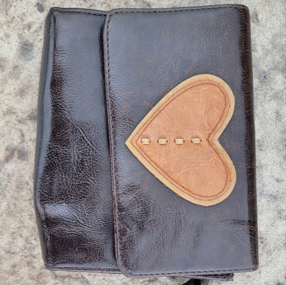 Guang Tong | Bags | Guang Tong Wallet Brand New Early 200s Dark Brown ...